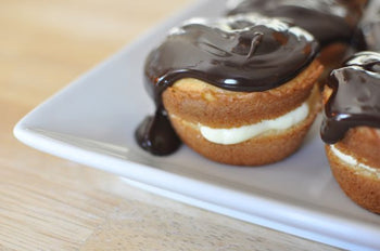 Mini Boston Cream Pies – GraceLaced