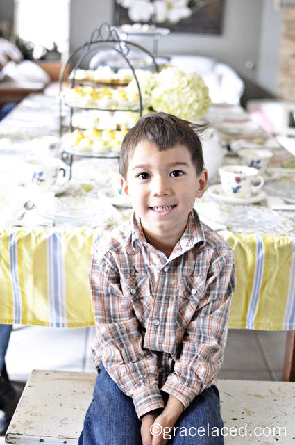 Birthday Boy Tea Party – GraceLaced