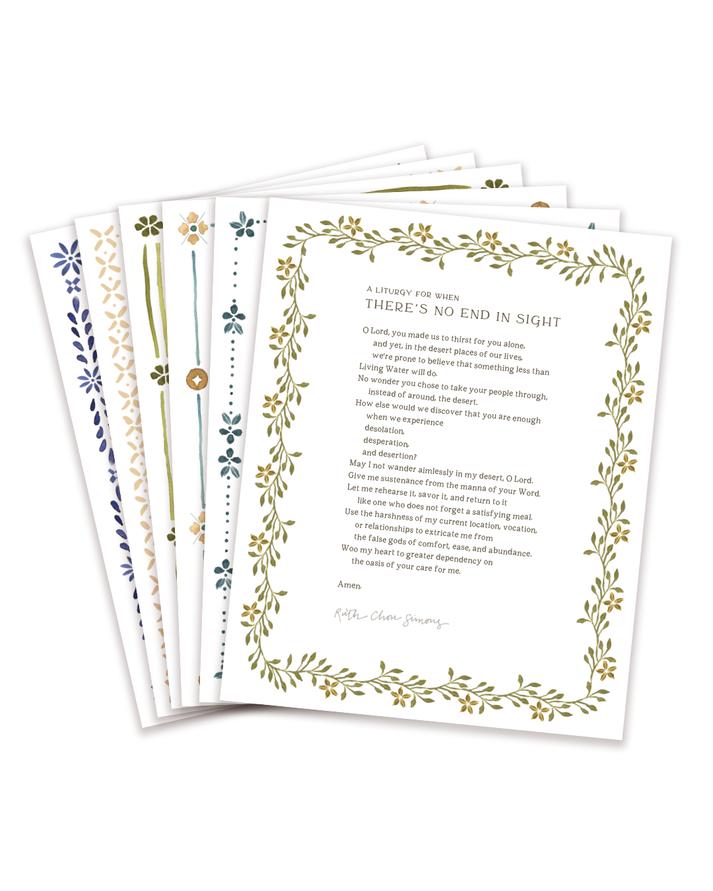 Now and Not Yet Liturgy 6 Print Set – GraceLaced