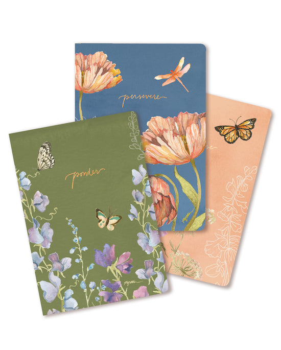 3 Inspirational Writing Journal Notebooks | Journey Notebook Set ...