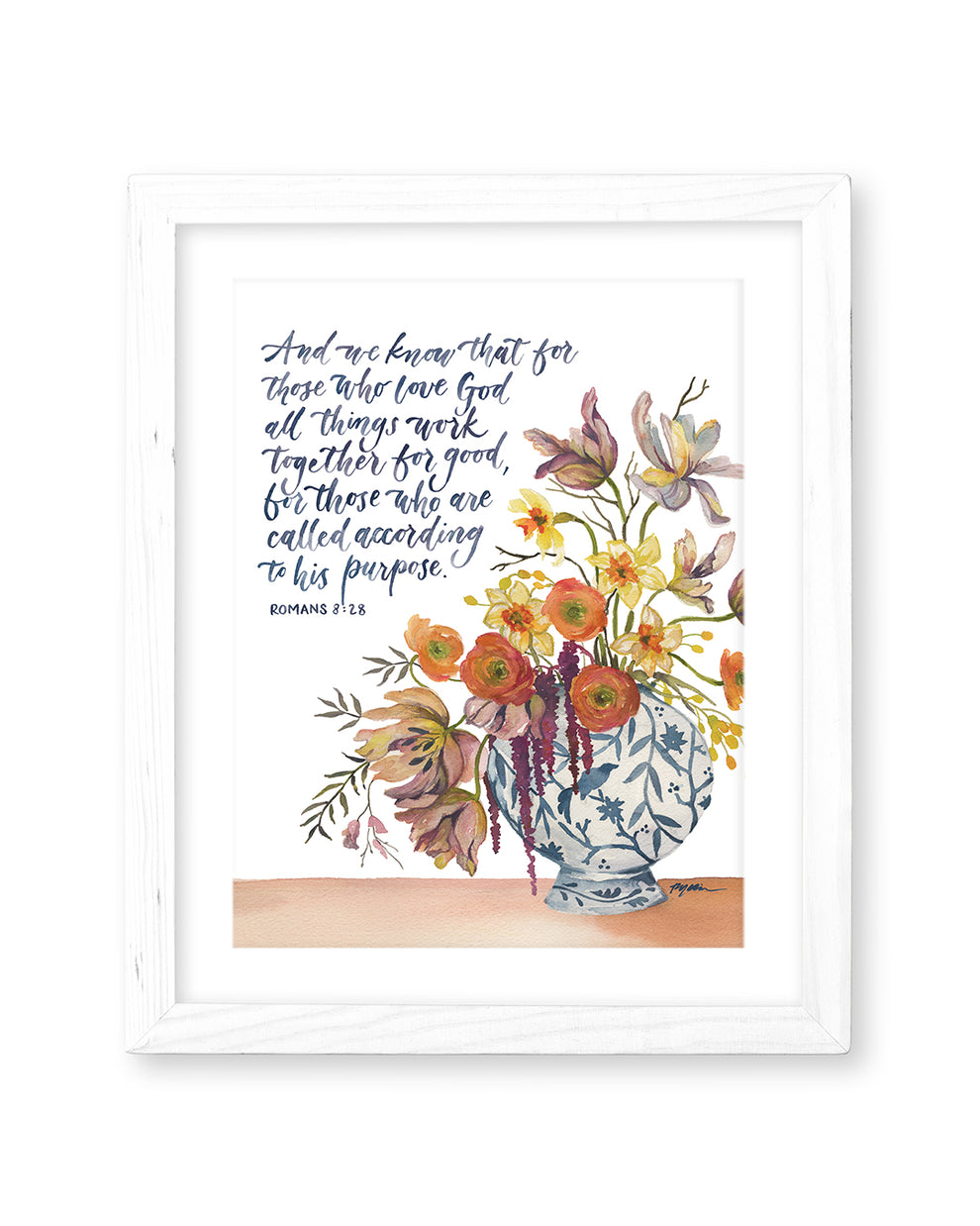 Romans 8:28 | All Things Work Together For Good Print – GraceLaced