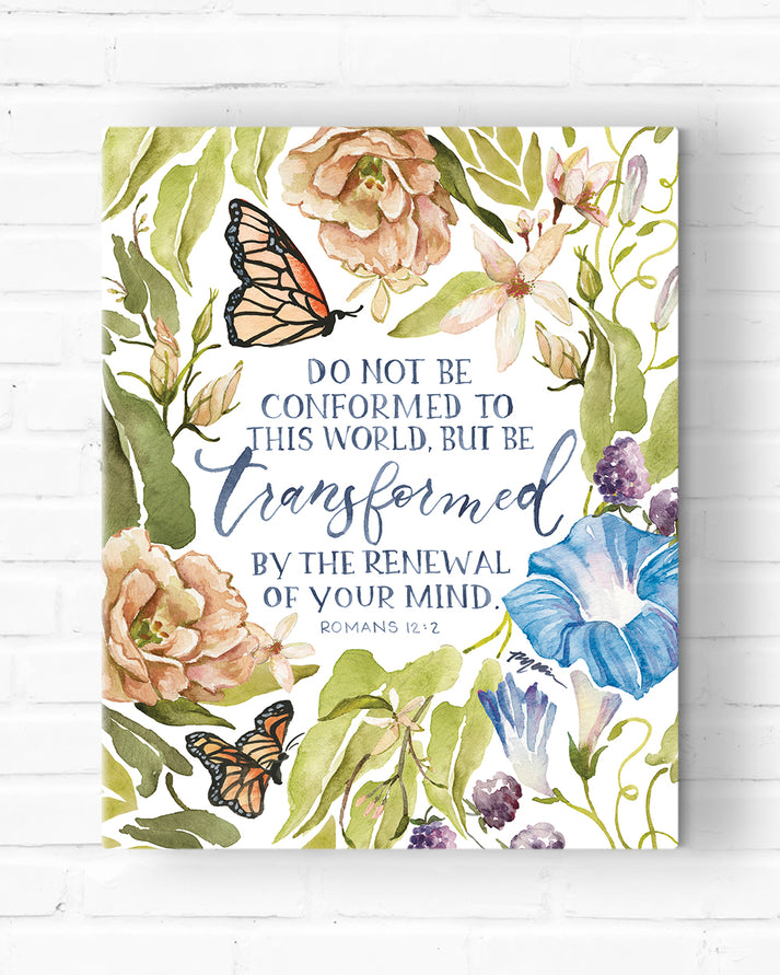 Be Transformed Canvas – GraceLaced