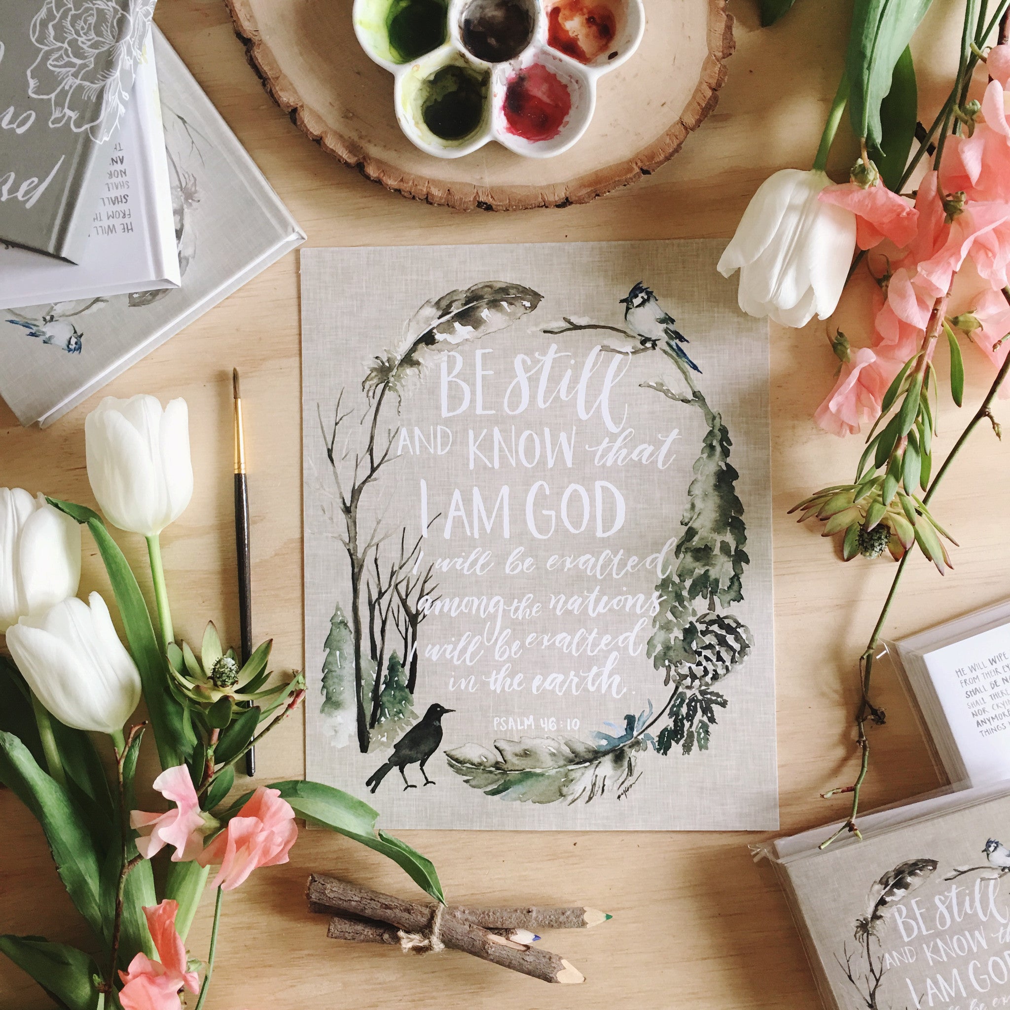 Psalm 46:10 | Be Still Print – GraceLaced