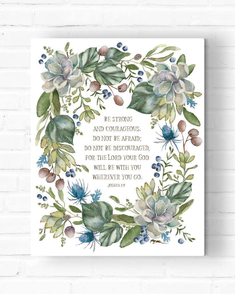 Do Not Be Afraid Canvas – GraceLaced